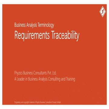 Business Analysis Terminology - Requirements Traceability.pdf