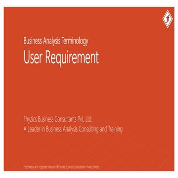 Business Analysis Terminology - User Requirement.pdf