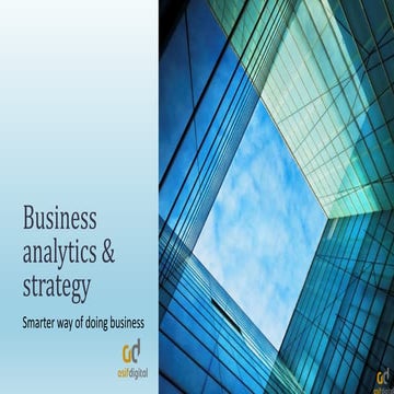 Business analytics & strategy | PDF