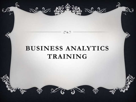 Excel to MySQL: Analytic Techniques for Business | PDF | Business | Business and Finance