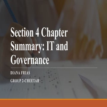 Business and IT.pptx for the seamless governence of employees | PPTX