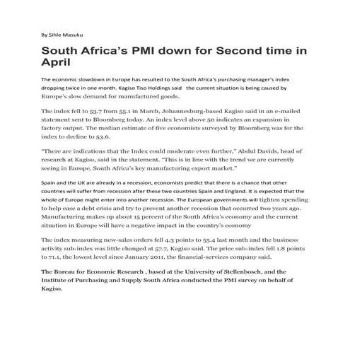 Business article sample | DOCX