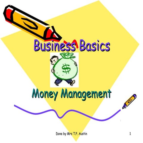 Business basics.ppt grade 8 money | PPT