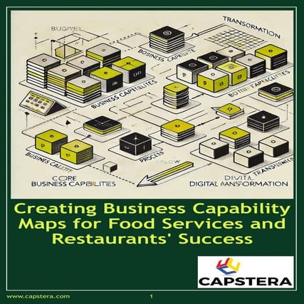 Business Capability Mapping for Food Services and Restaurants | PDF