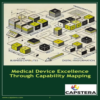 Business Capability Mapping for Medical Device Manufacturers | PDF