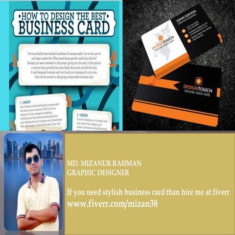 Business card presentation | PPTX