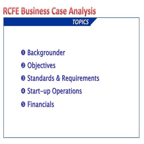 Business case analysis | PPTX