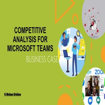Business Case on Competitive Analysis for Microsoft Teams.pptx