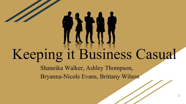 Dress Code Presentation Pptx