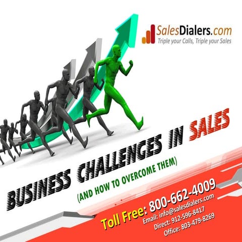 Business Challenges In Sales | PPT
