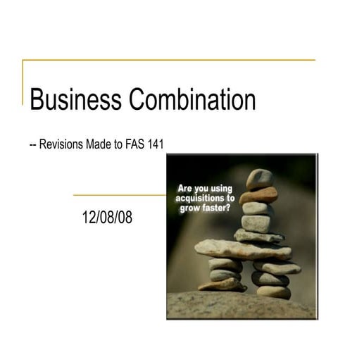 Business Combination | PPT