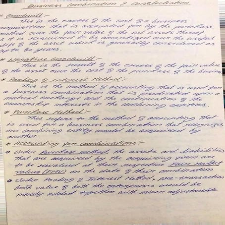 Business combination & consolidation | PDF