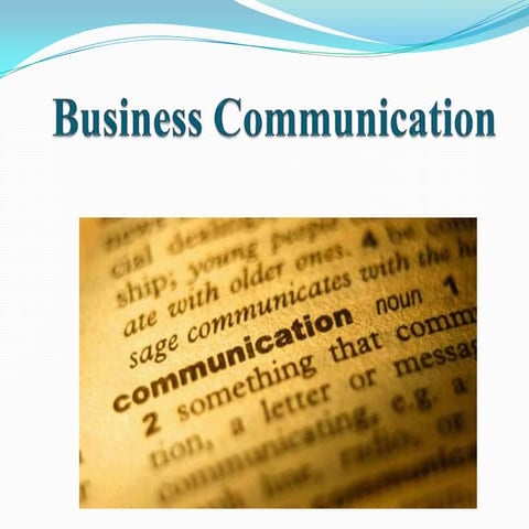 Types Of Business Communication | PDF