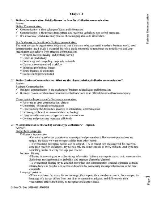 Improving business communication skills | PPT