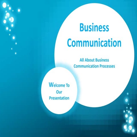 Business communication | PPT