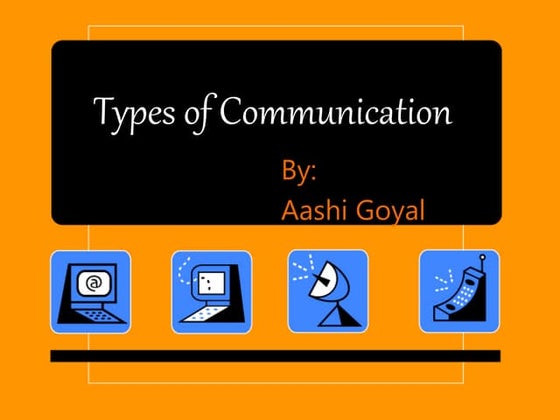 Traditional Methods of Communication | PPTX