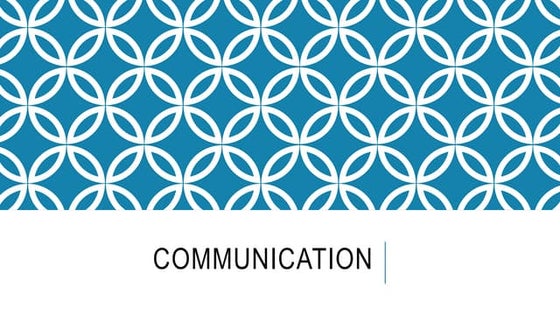 Infographic: The importance of clear communication | PDF