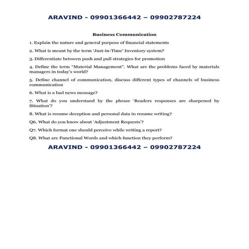 Business communication 1 | PDF