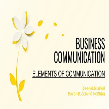 Business communication (5) | PPT | Free Download