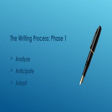 3 x3 writing process | PPTX