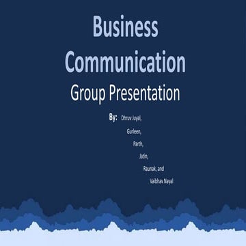Business Communication, Vaibhav bhhhh.pptx