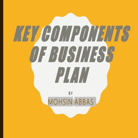 Business components | PPTX