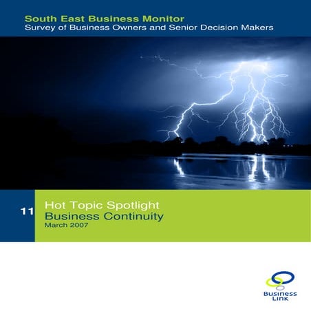 BCAW - Business Continuity Awareness Week 2016 | DOCX