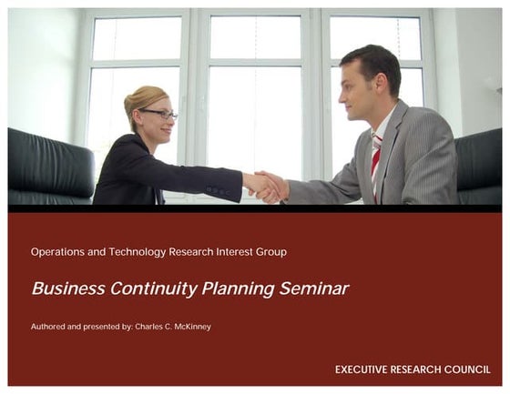 Business Continuity Planning | PPTX