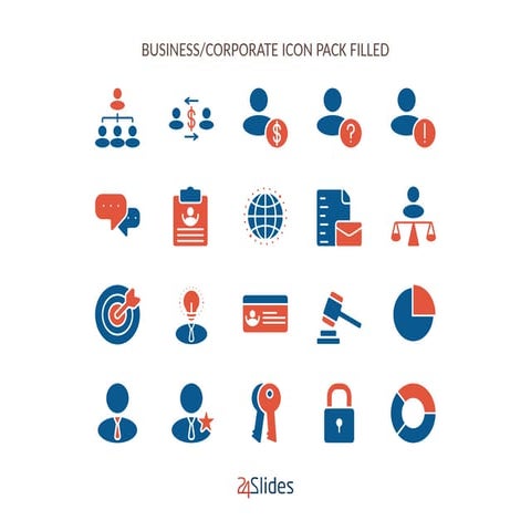 Business Corporate Icon Pack Filled.pptx
