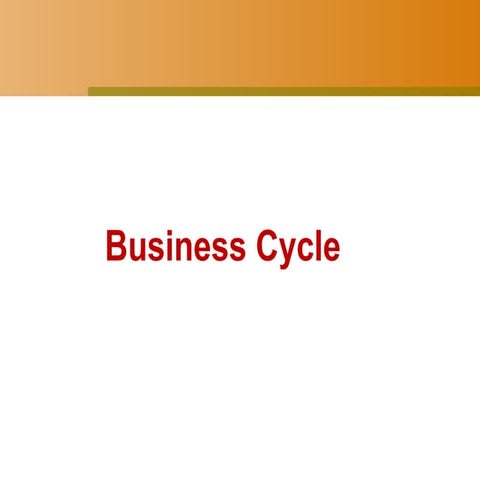 Business cycle | PPT