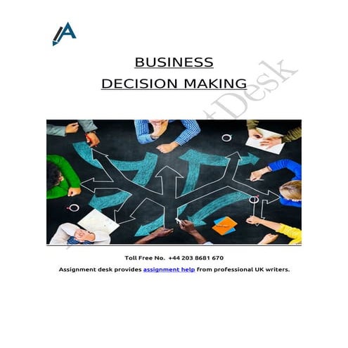 Business decision making | PDF