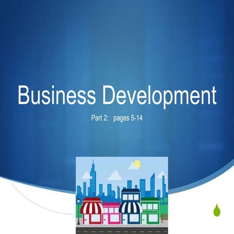 Business Development Part 2 | PPTX