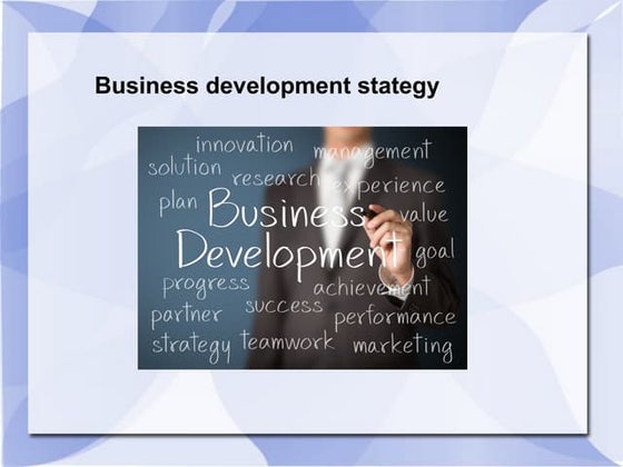 BUSINESS DEVELOPMENT UK & I team & Structure | PPT