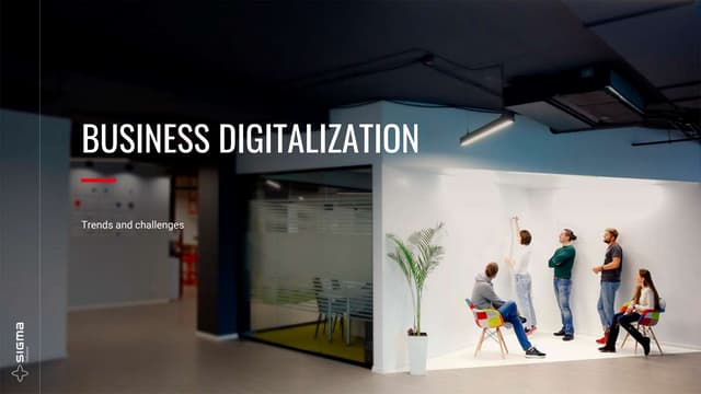 5 Step Guide to Digitalization