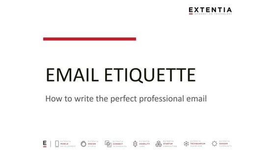 Email Etiquette PPT | PDF