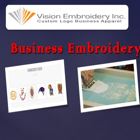 Business Embroidery | PPT