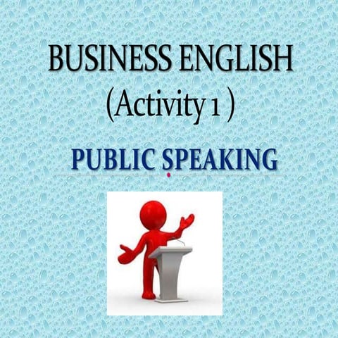 Business english | PPTX