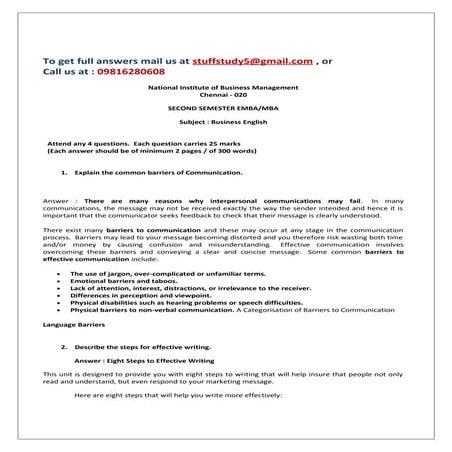 Business english | PDF