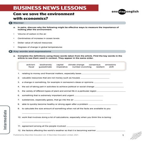 Business_English_Article_Saving_The_Environment_Intermediate_.pdf