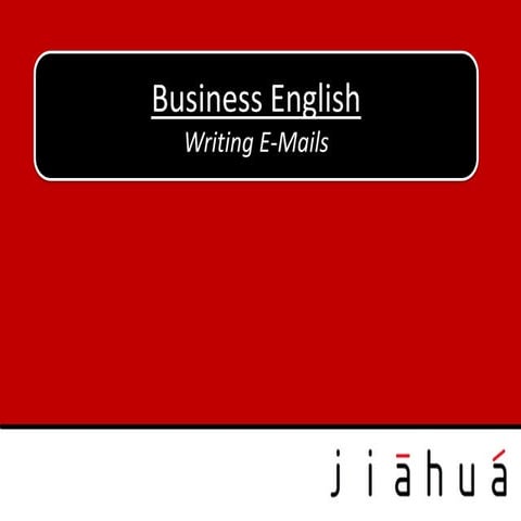 Business english emails | PDF