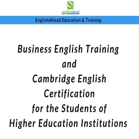 Business English Program for Higher Education Institutions | PDF