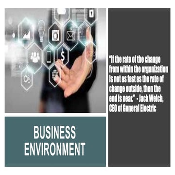 Business enivronment | PPT