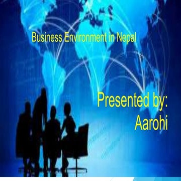 The environmental context of management | PPTX