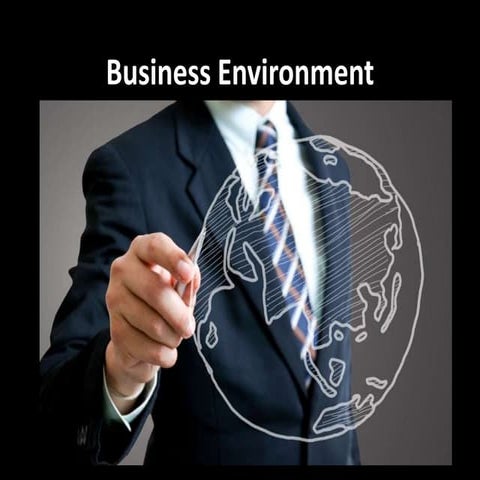 Business Environment - MBA - MCOM - Class 12 | PPTX