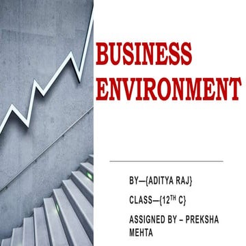 Business environment | PPT