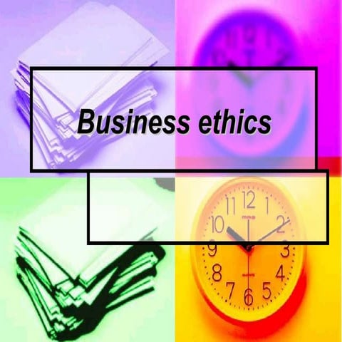 Chap9 business ethics_powerpoint | PPT
