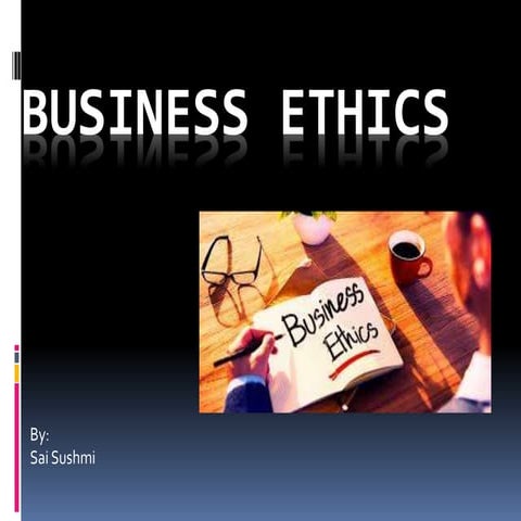 Business ethics | PPTX