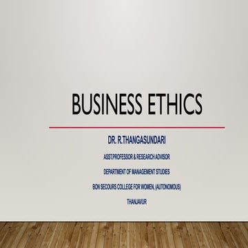 Business Ethics.pptx Ethical Issues and Dilemmas in Business - Ethical ...