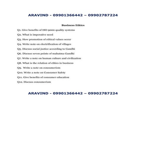 Business ethics 2 | DOC