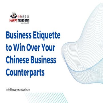 Business Etiquette to Win Over Your Chinese Business Counterparts ...
